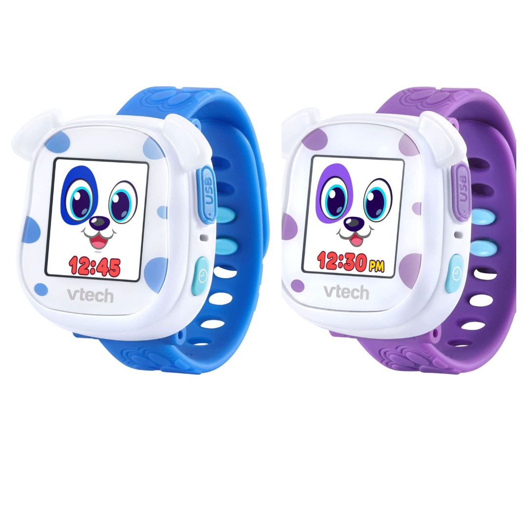 VTech My First Kidi Smartwatch (blue/purple), Hobbies & Toys, Toys ...