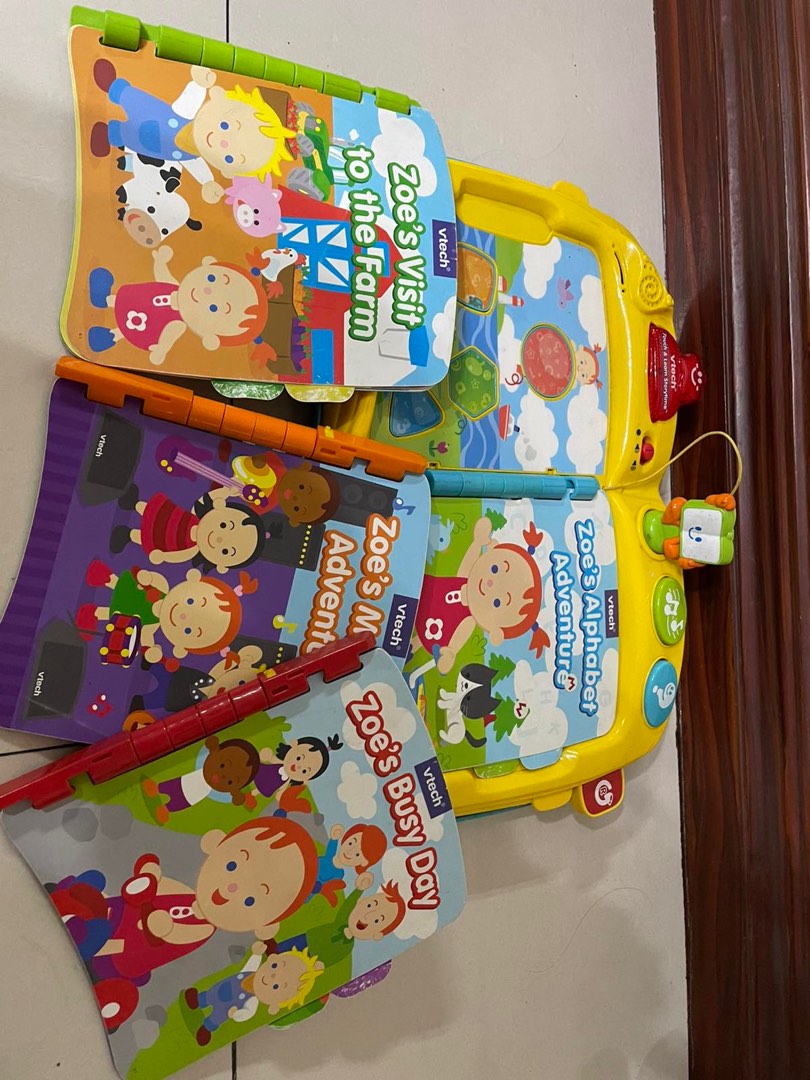 VTech Touch & Learn Storytime, Babies & Kids, Infant Playtime on Carousell