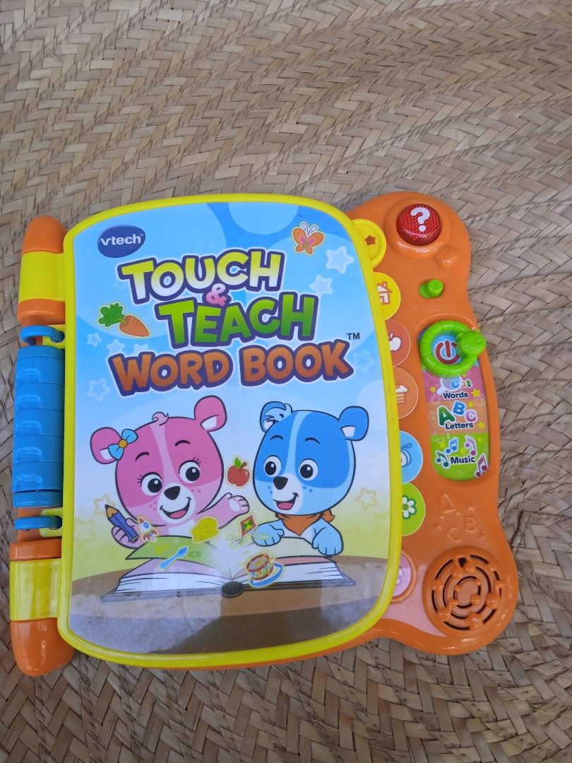 Vtech Touch and Teach Wordbook, Babies & Kids, Infant Playtime on Carousell
