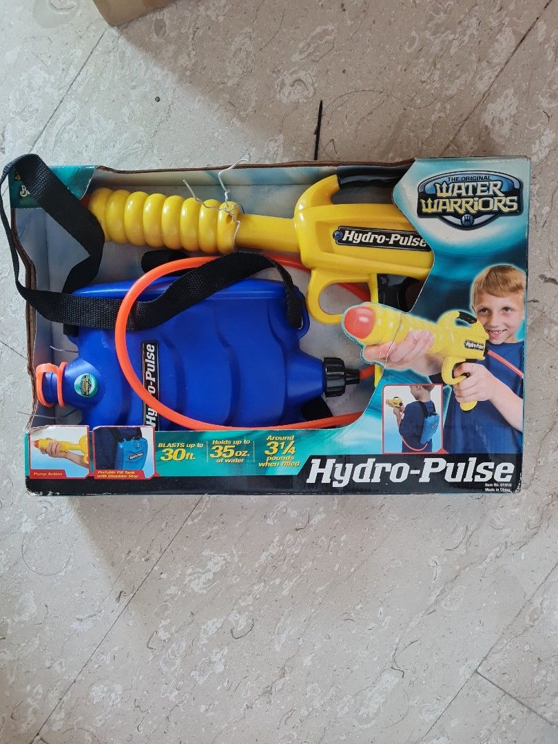 Water warriors hydro pulse, Hobbies & Toys, Toys & Games on Carousell