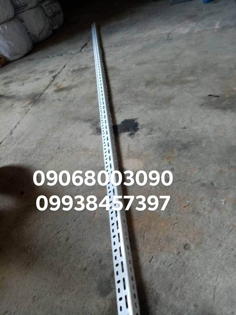WHITE & GRAY SLOTTED ANGLE BAR, Commercial & Industrial, Construction ...