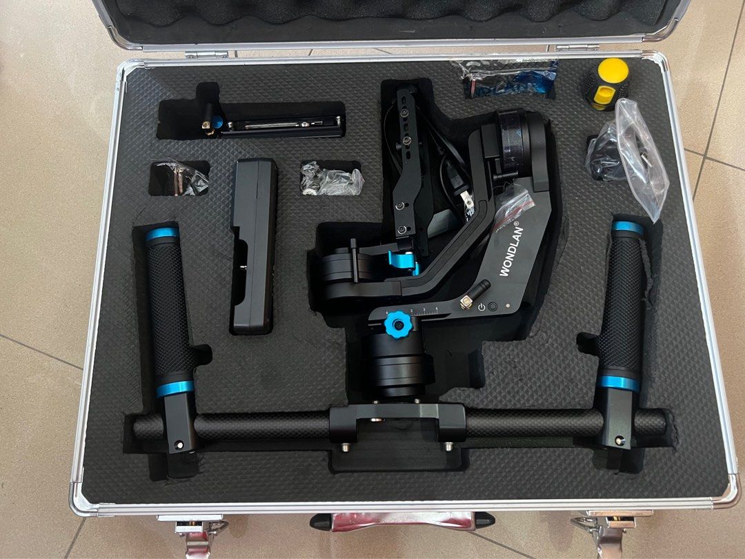 Wondlan NEW SK03 3-Axis Brushless Gimbal Stabilizer Handheld DSLR ...