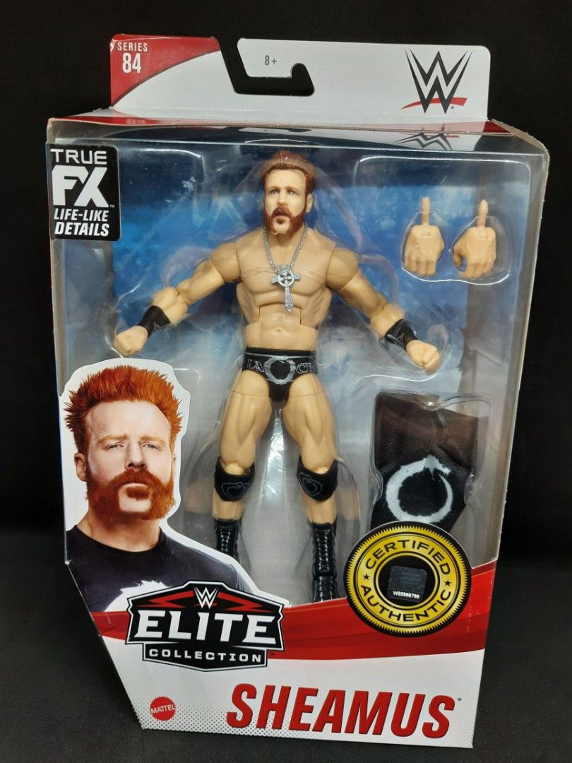 WWE Mattel Elite 84 Sheamus, Hobbies & Toys, Toys & Games on Carousell