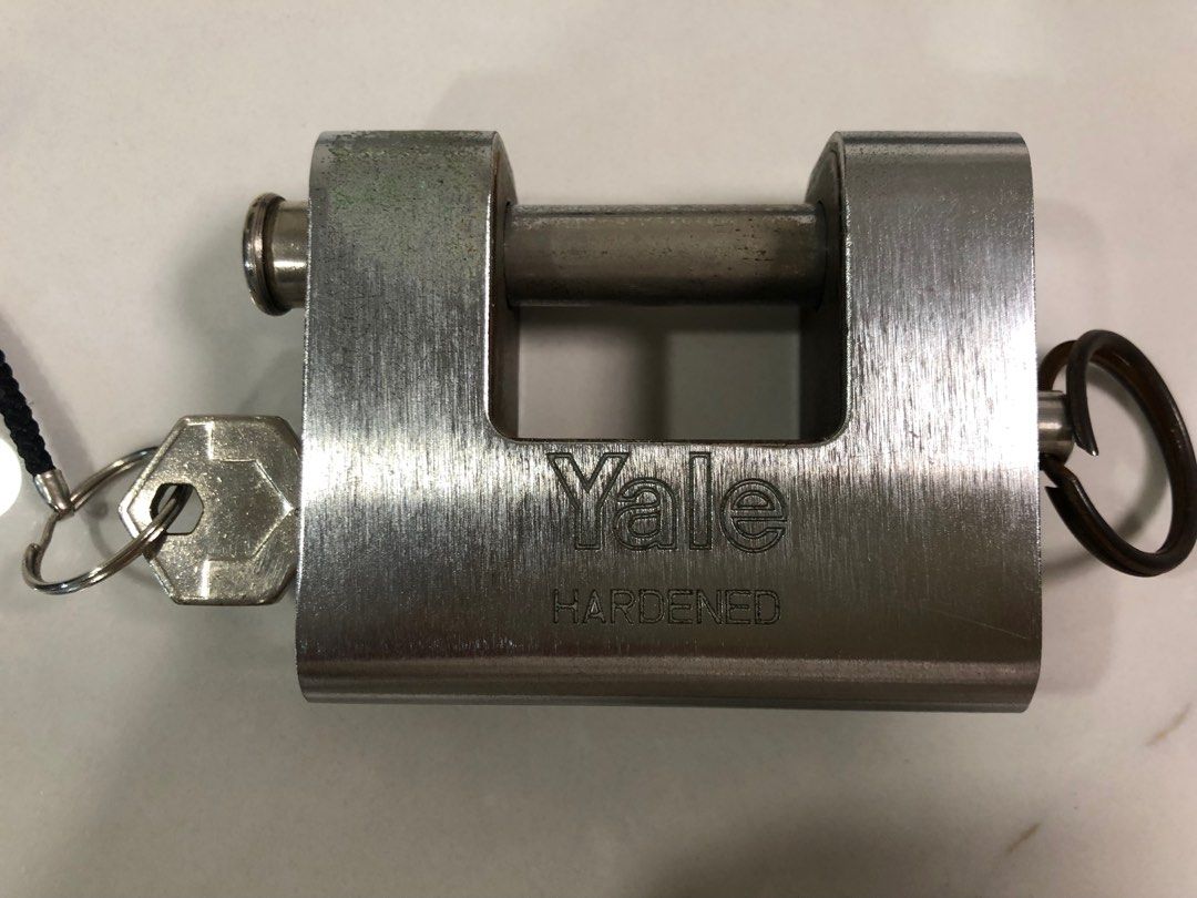 Yale Hardened Padlock, Furniture & Home Living, Security & Locks, Locks ...