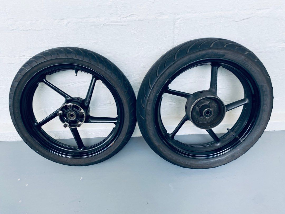 Yamaha FZ16 rims, Motorcycles, Motorcycle Accessories on Carousell