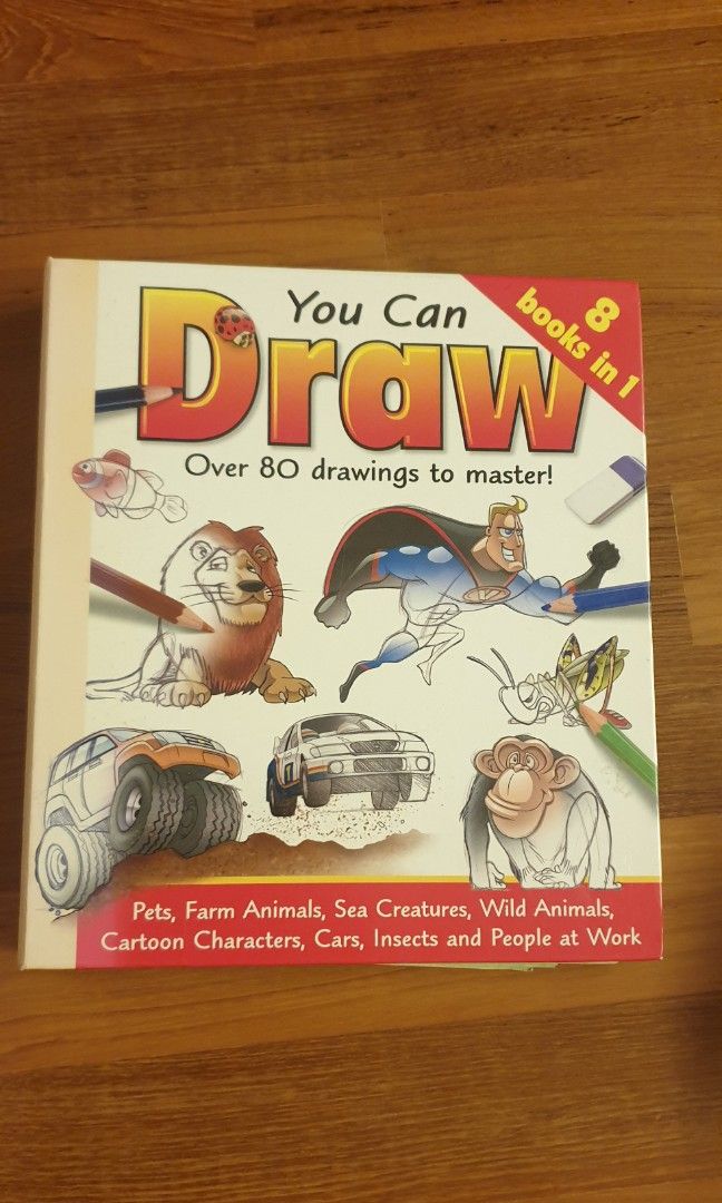 You Can Draw over 80 drawings to master!, Hobbies & Toys, Stationery ...