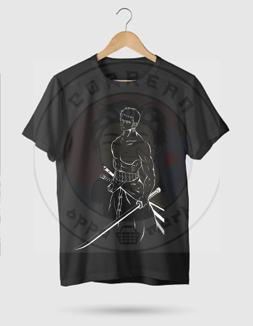 ZORO ANIME TSHIRT, RORONOA ZORO TSHIRT, ONE PIECE ANIME TSHIRT, COOL ...
