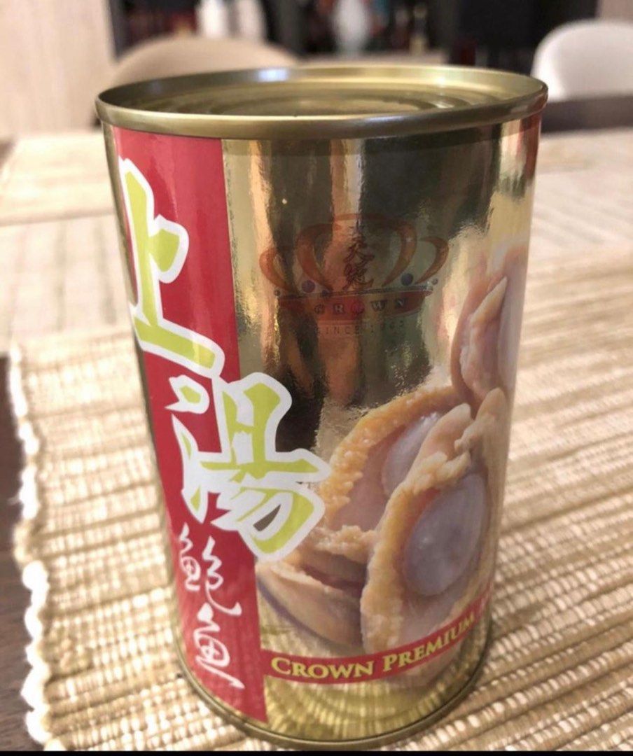 180g 10 Head Brine Abalone Crown Brand, Food & Drinks, Packaged ...
