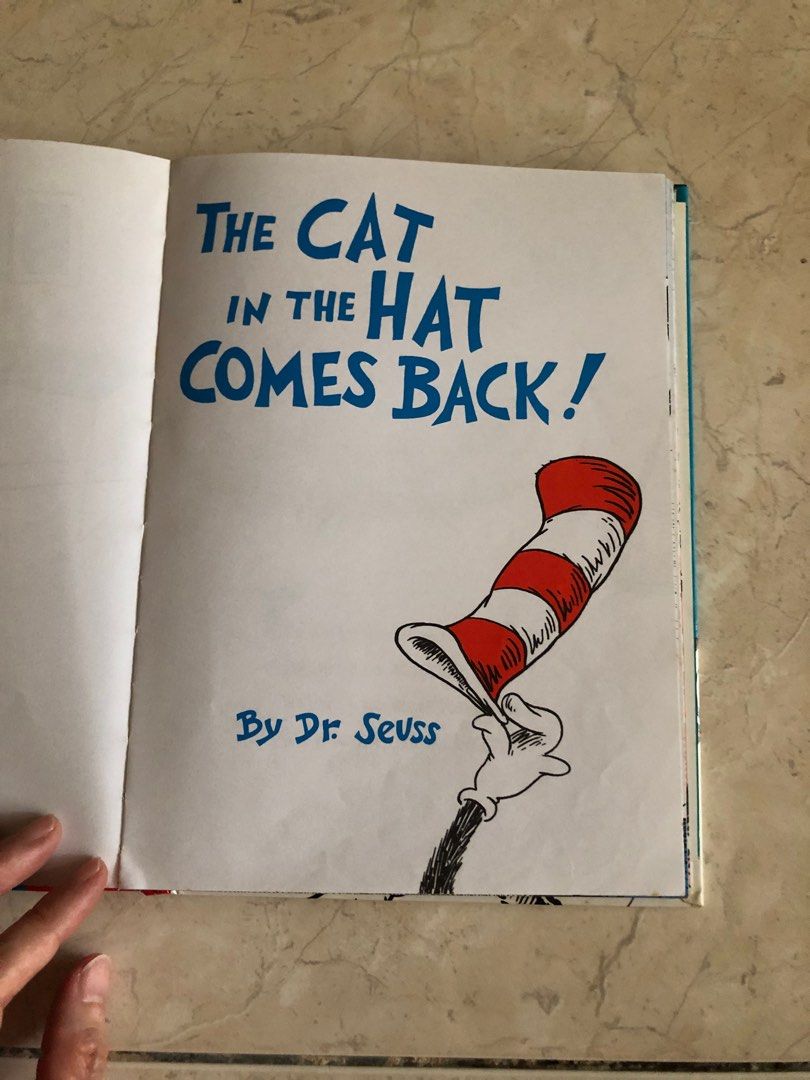 2 Cat in the Hat stories, Hobbies & Toys, Books & Magazines, Children's ...