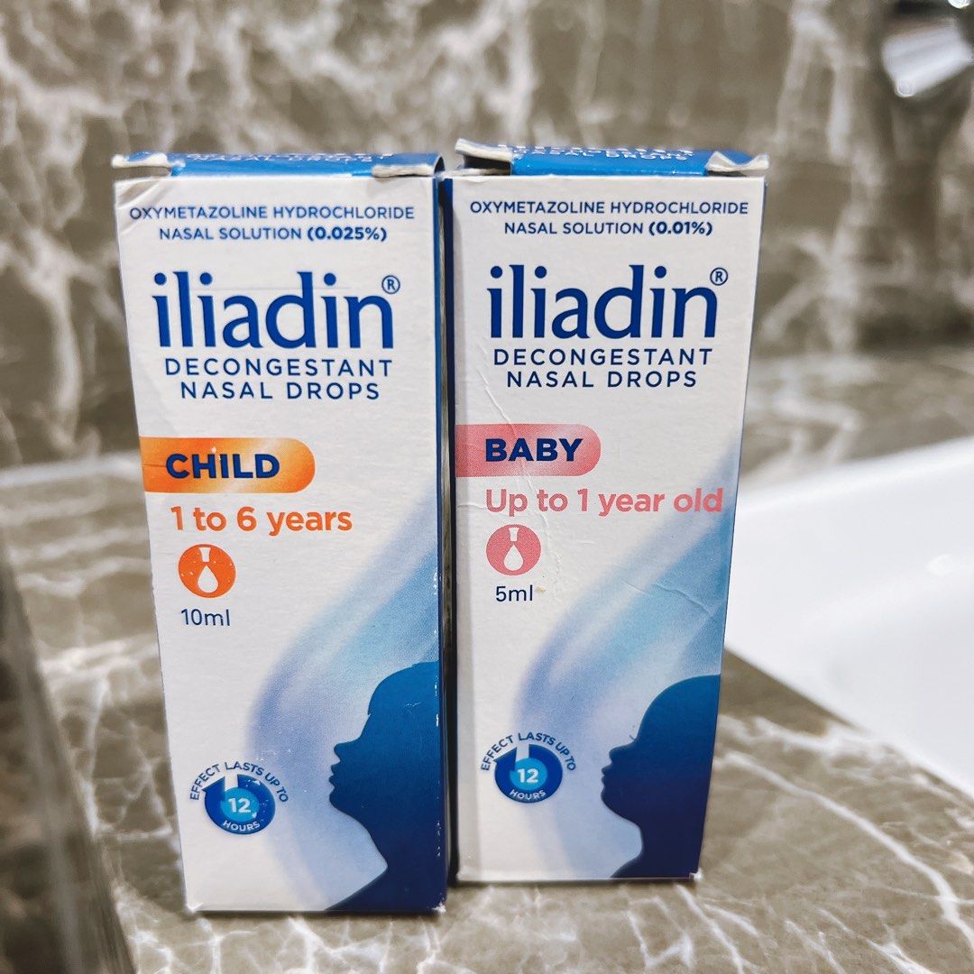 FRER iliadin Decongestant Nasal Drops, Babies & Kids, Bathing ...