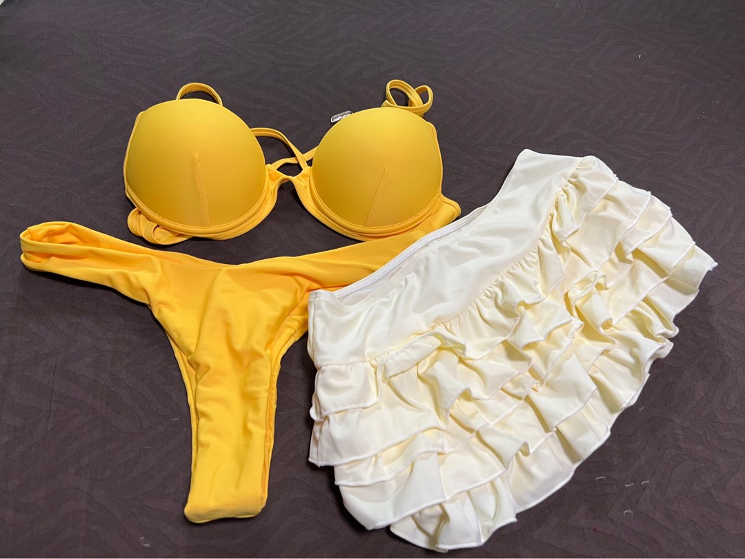 3-in-1 swimsuit, Women's Fashion, Swimwear, Bikinis & Swimsuits on ...