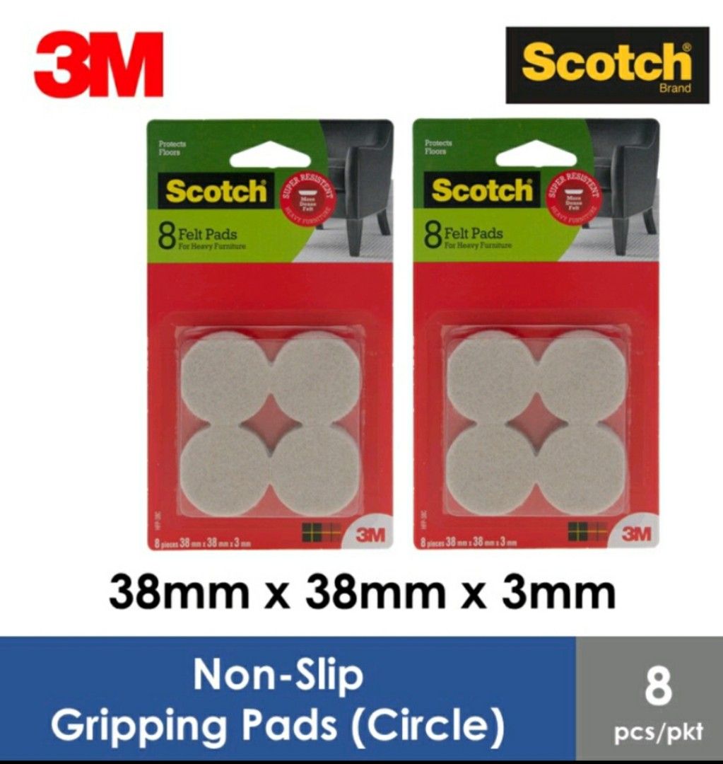 3M Scotch floor protector, Furniture & Home Living, Home Improvement ...
