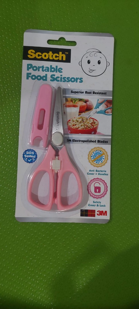 3M™ Scotch® Portable Baby Food Scissors, Babies & Kids, Nursing ...