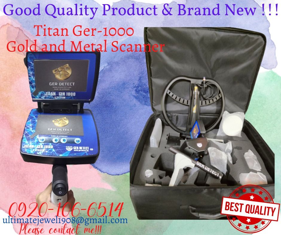 5 SEARCH SYSTEM HIGH-QUALITY 3D IMAGING SCANNER & LOCATOR TITAN GER ...