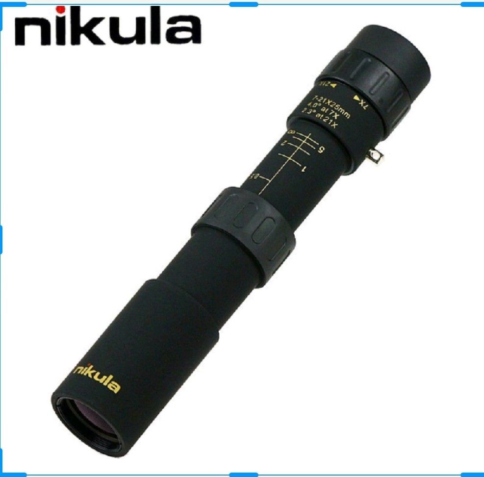A2)Nikula Original Mini Lightweight Binoculars 10-30X25 Zoom Monoculars ...