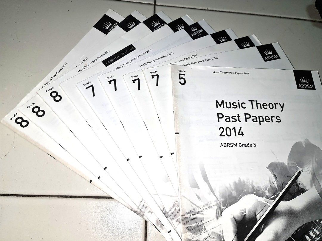 ABRSM Music Theory Exam Papers, Hobbies & Toys, Music & Media, Music ...