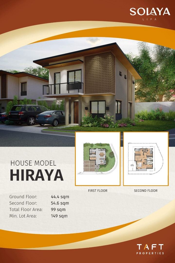 Affordable House and Lot in Batangas | SOLAYA Lipa, Property, For Sale ...
