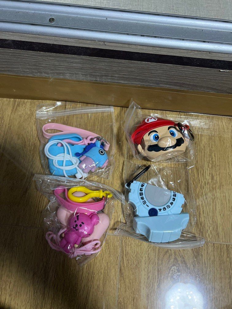 BT21 / Mario / Digimon Airpod Case, Hobbies & Toys, Music & Media ...