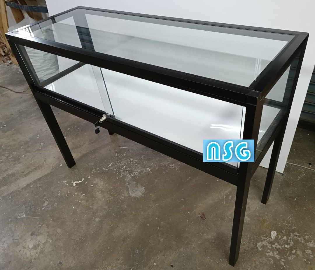 Aluminium Glass display cabinet 48"x36"x18", Furniture & Home Living ...