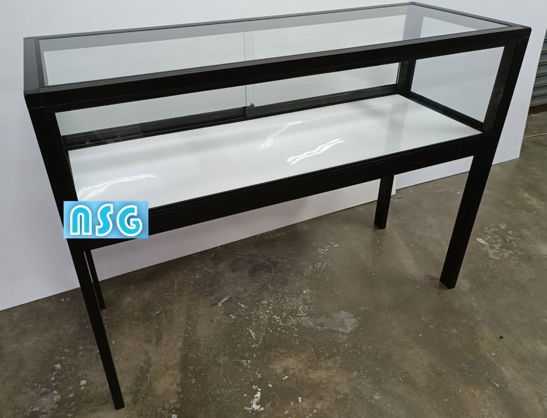 Aluminium Glass display cabinet 48"x36"x18", Furniture & Home Living ...