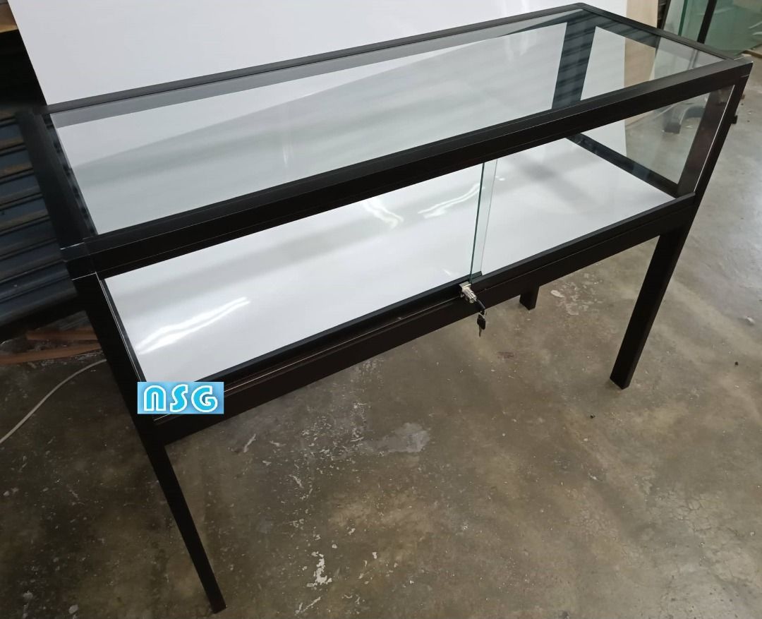Aluminium Glass display cabinet 48"x36"x18", Furniture & Home Living ...