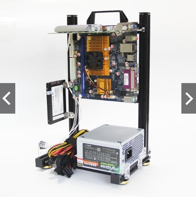 Aluminum Rack ATX DIY OPEN Computer Case, Computers & Tech, Parts ...