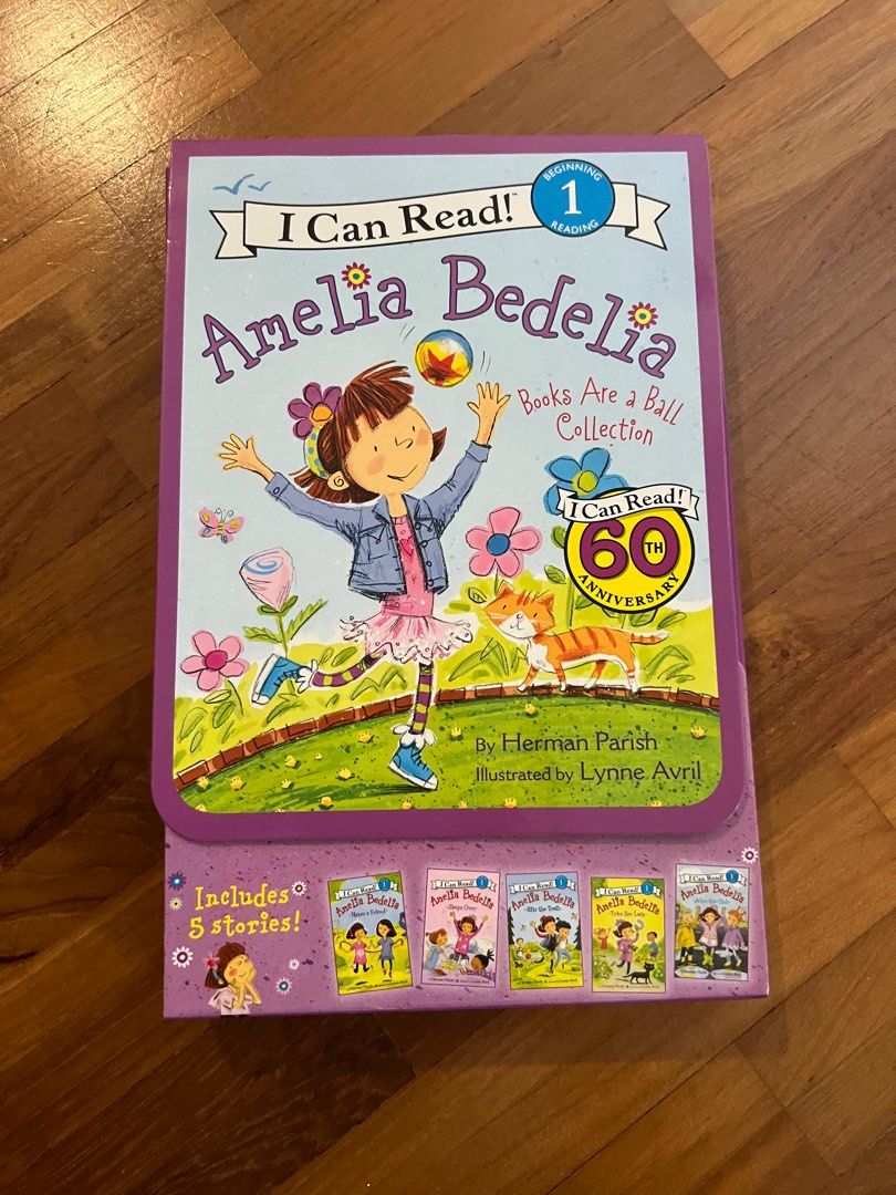 I Can Read Amelia Bedelia Level 1 (5 books), Hobbies & Toys, Books ...
