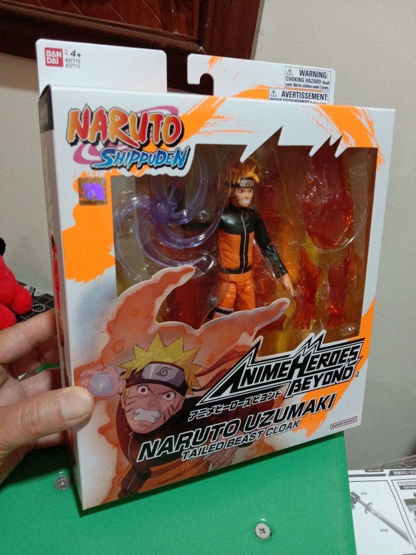 Anime Heroes Beyond - Naruto Uzumaki Tailed Beast Cloak, Hobbies & Toys ...