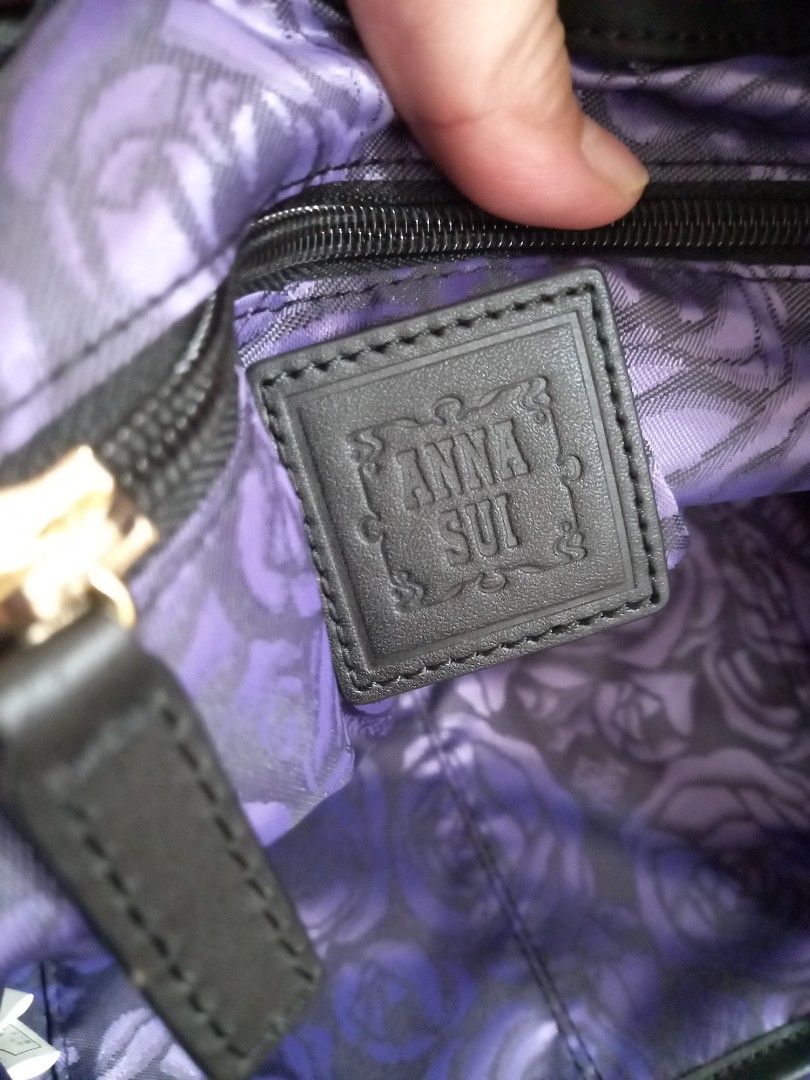 ANNA SUI WEEKENDER NYLON TOTE BAG, Women's Fashion, Bags & Wallets ...