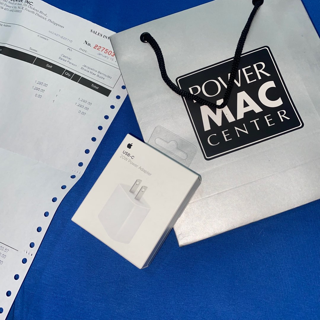 Apple 20W USB-C Power Adapter (Power MAC Center), Mobile Phones & Gadgets, Mobile & Gadget ...