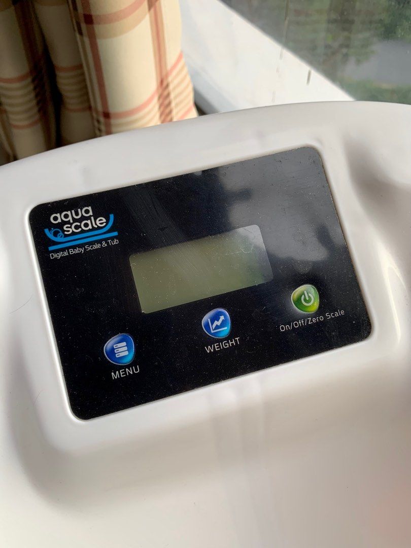 Aquascale Digital Scale and Thermometer 3-in-1 Infant Bath Tub, Babies ...