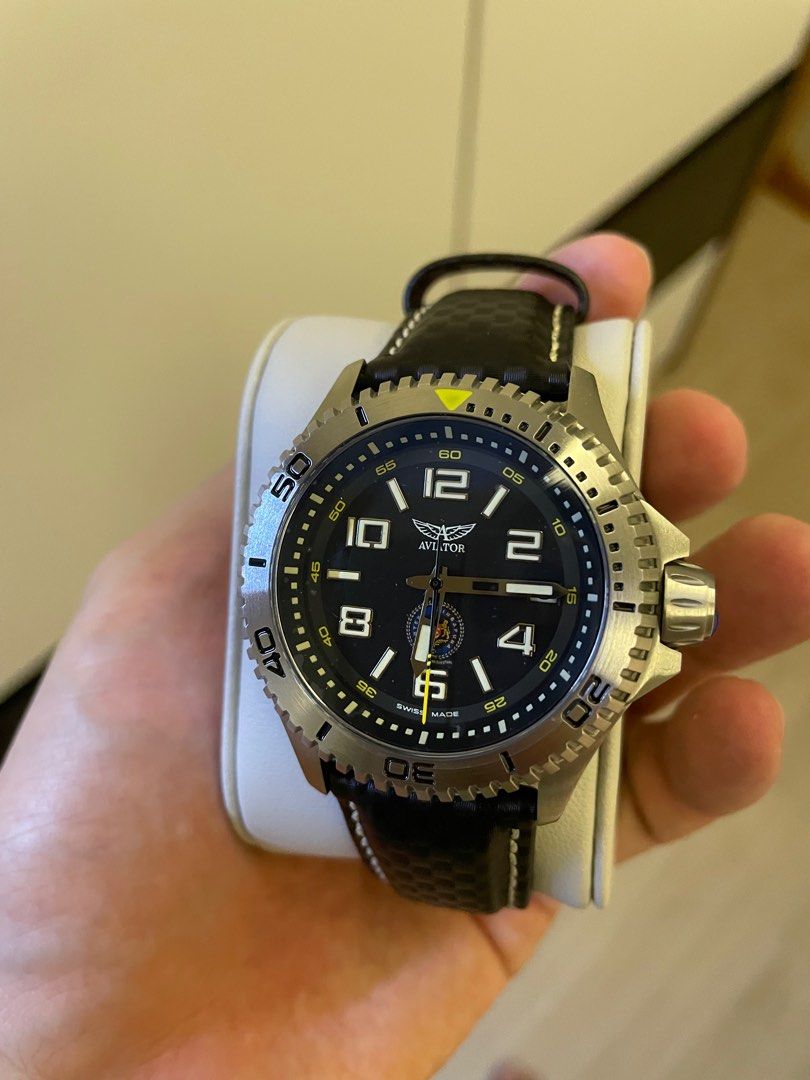 Army Aviator Swiss Watch, Luxury, Watches on Carousell