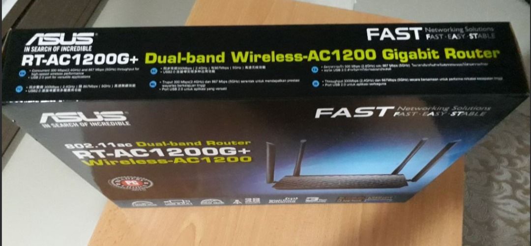 ASUS AC1200 Gigabit Router, Computers & Tech, Parts & Accessories ...