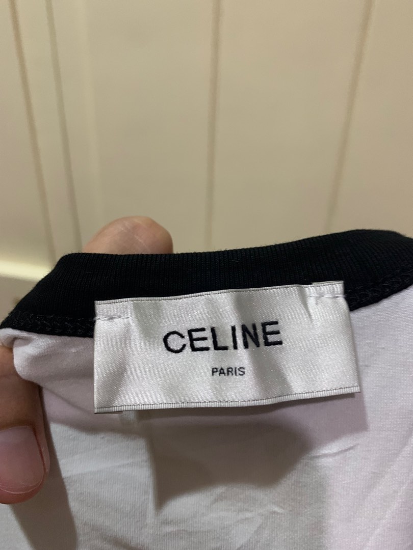 Authentic CELINE with flaw, Women's Fashion, Tops, Shirts on Carousell