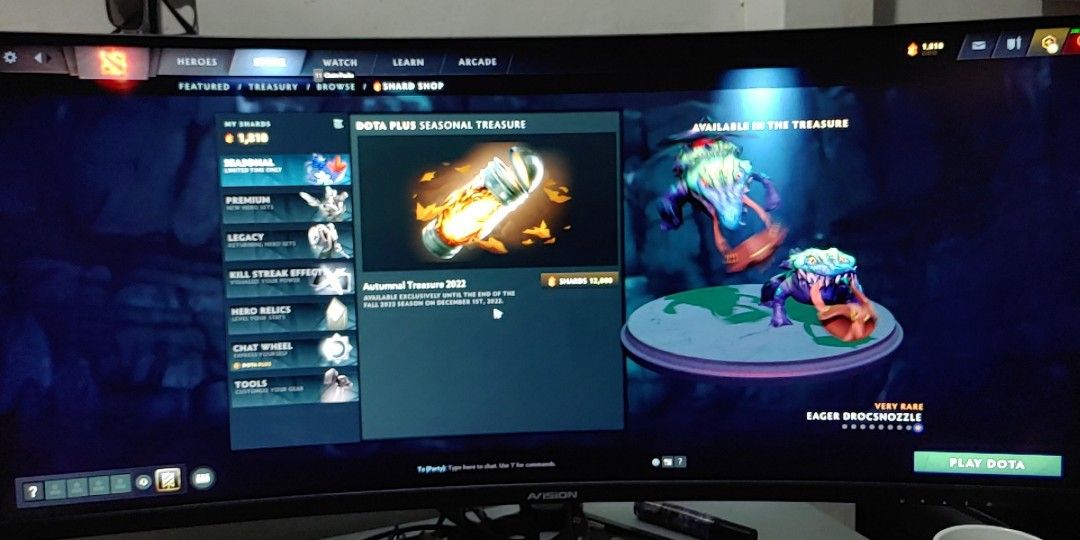 Avision 34inch 165Hz 3440x1440 21:9 (MPRT 1ms) Ultra Wide Curved 1500R ...