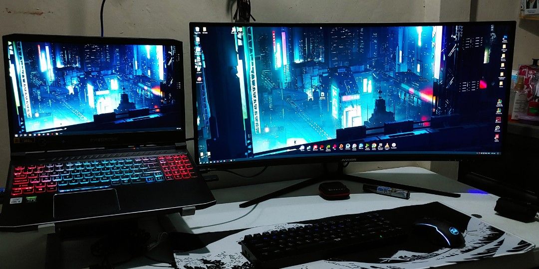 Avision 34inch 165Hz 3440x1440 21:9 (MPRT 1ms) Ultra Wide Curved 1500R ...