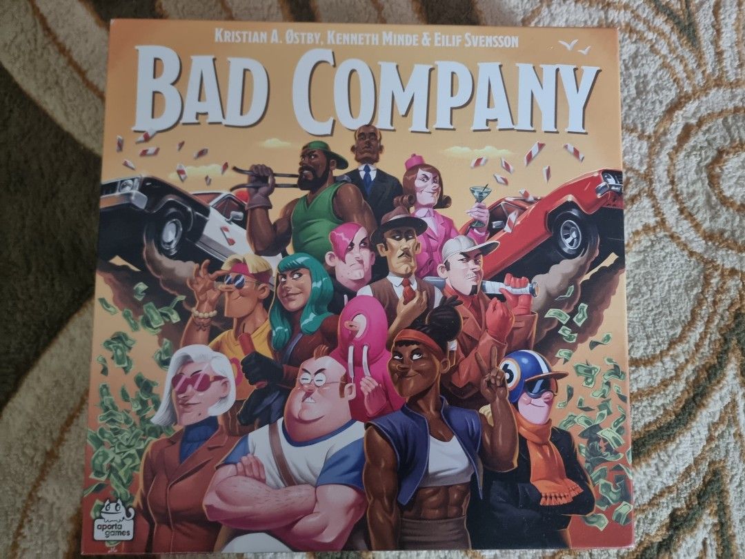 Bad company board game (rare), Hobbies & Toys, Toys & Games on Carousell