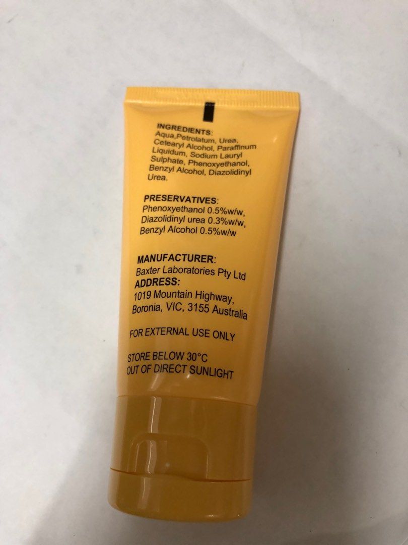 Baxter 10% Urea cream, 美容＆化妝品, 沐浴＆身體護理, 沐浴及身體護理 - 身體護理 - Carousell