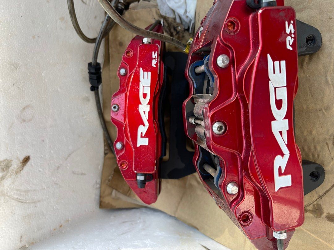 Bbk Rage brake kit Toyota Altis, Car Accessories, Accessories on Carousell