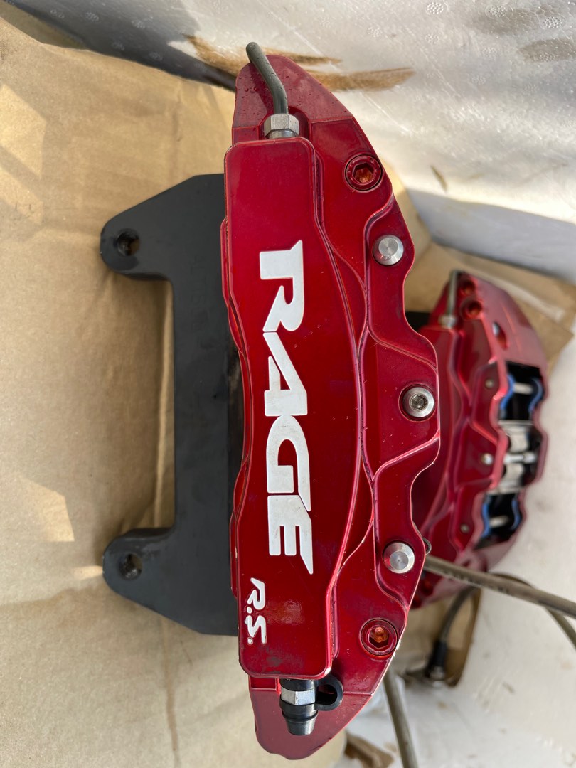 Bbk Rage brake kit Toyota Altis, Car Accessories, Accessories on Carousell