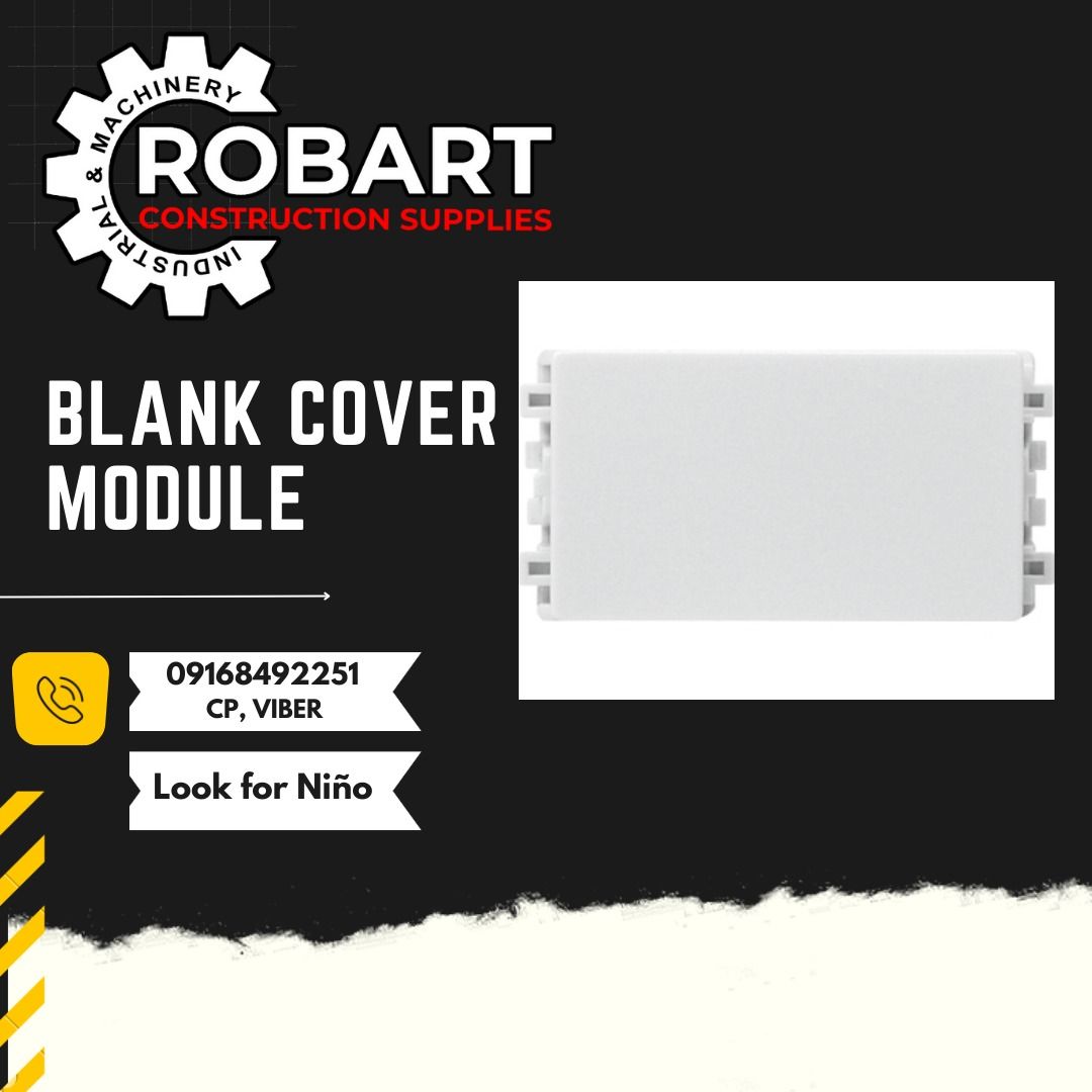 BLANK COVER MODULE, Commercial & Industrial, Construction Tools ...