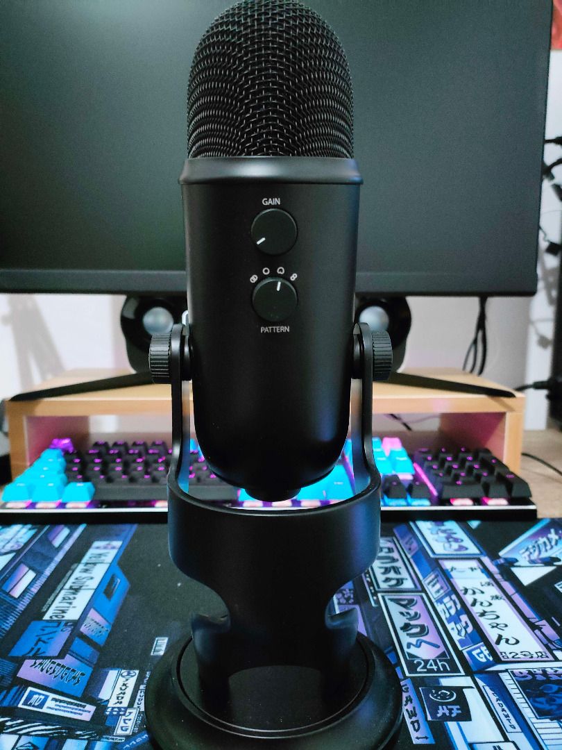 Blue Yeti (Black), Audio, Microphones on Carousell