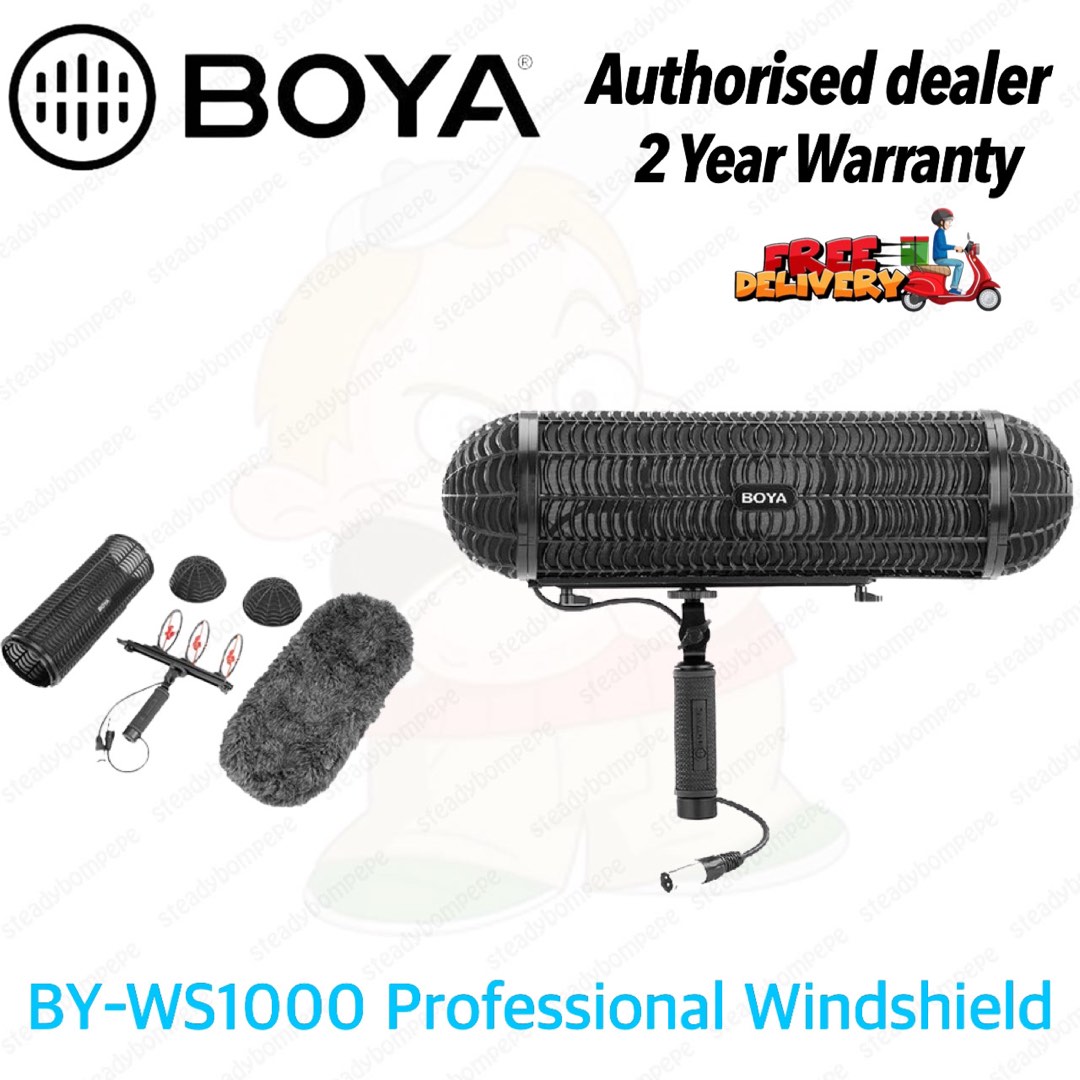BOYA BY-WS1000 professional windshield, Audio, Microphones on Carousell