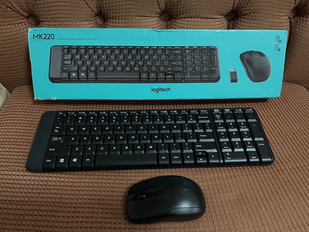Brand New Logitech Mk220 Wireless Mouse Keyboard Computers And Tech Parts And Accessories