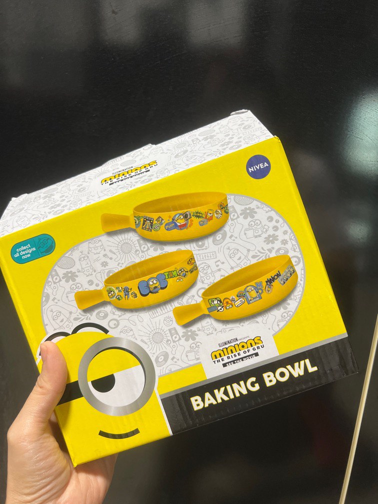 Brand new ‘Minions the rise of gru’ baking bowl, Furniture & Home ...