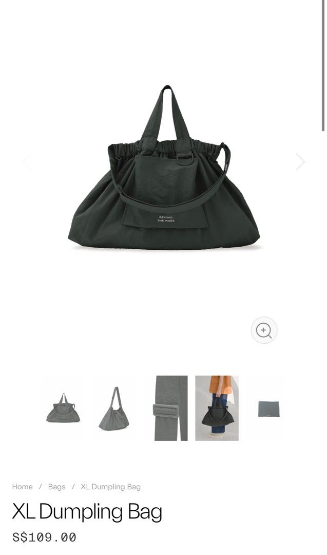 BTV XL Dumpling in Olive, Women's Fashion, Bags & Wallets, Cross-body ...