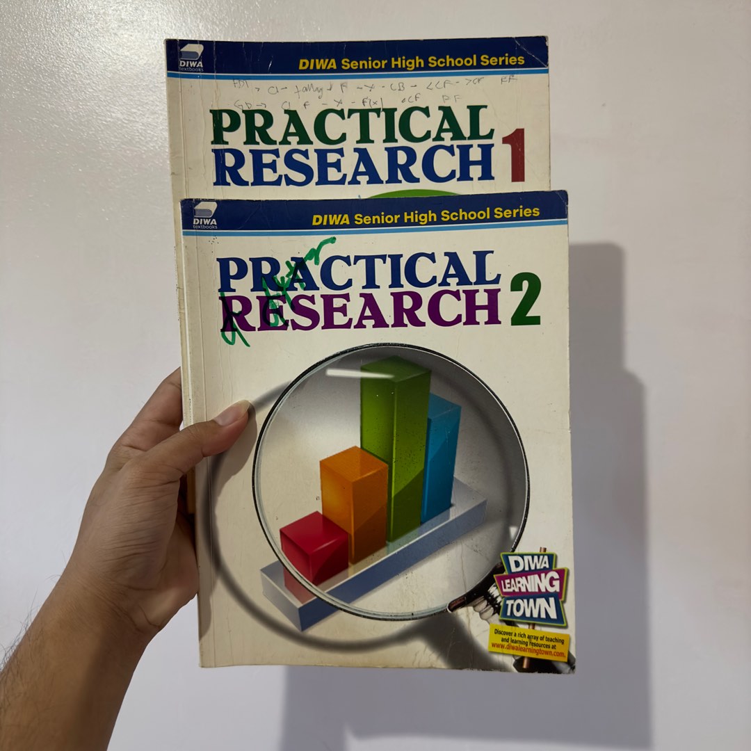 [Bundle] Practical Research 1 and 2 by Diwa Learning Town Senior High ...
