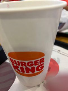 burger king cup, Food & Drinks, Beverages on Carousell