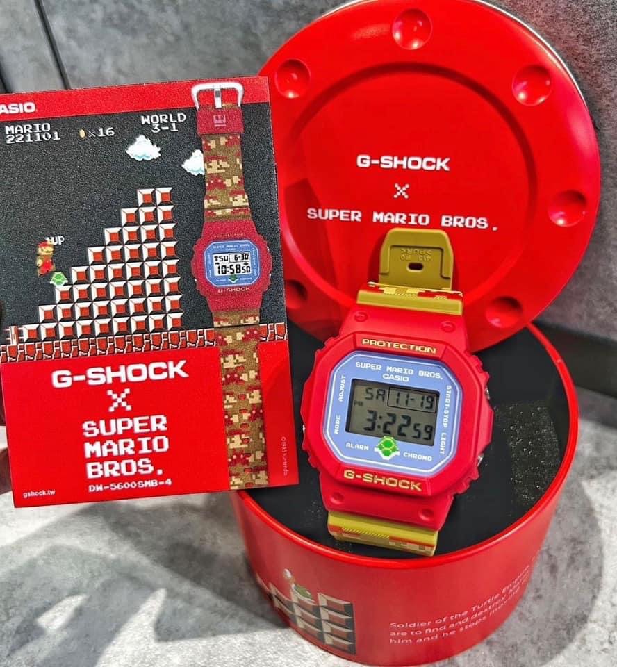 Gshock Super Mario DW5600SMB-4 DW5600SMB-4D, Men's Fashion, Watches ...