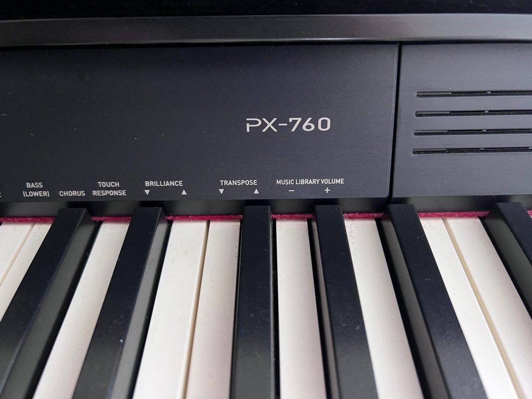 CASIO PRIVIA PX-760, 88 Keys Digital Piano, Hobbies & Toys, Music ...